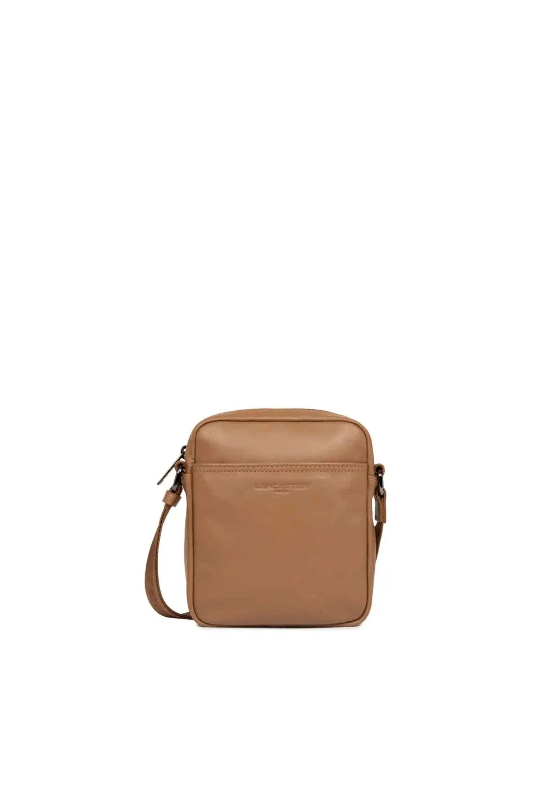 Lancaster Soft Vintage Leather Men's Bag 320-24 Camel - Lucky Bag™