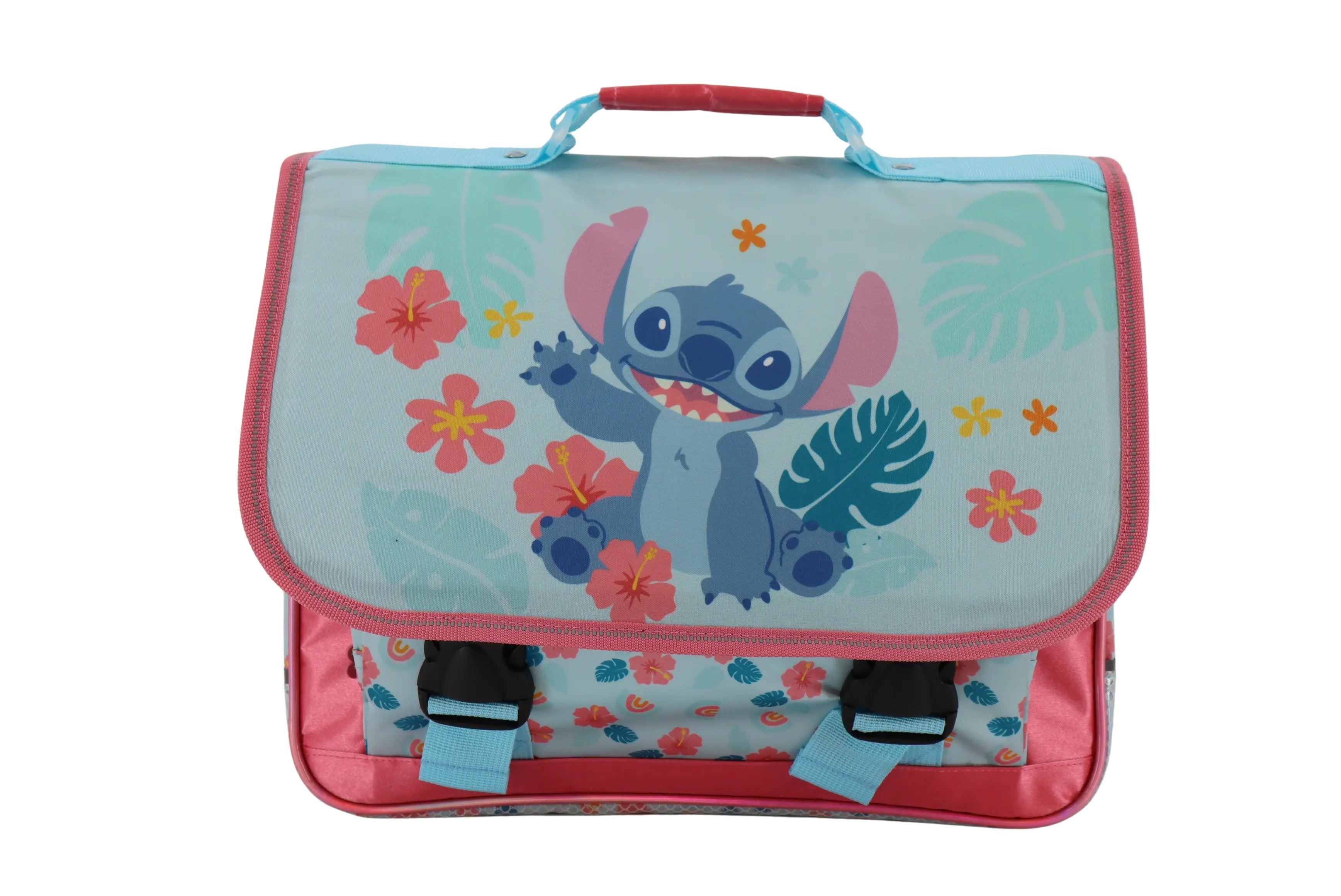 Cartable Stitch 38cm Bleu Ciel - Organisation Scolaire – Lucky Bag